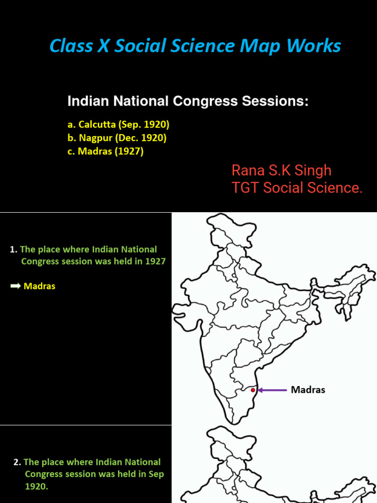 Social Science Map Works - 2023-24 (3) 01 - Sign | PDF