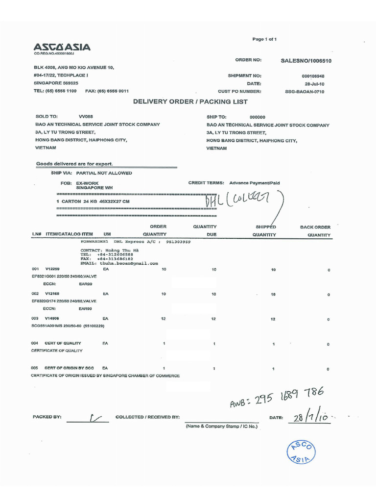 Parkinglist | PDF
