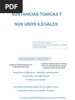 Clasificación de Venenos en Toxicología | PDF | Veneno | Cáncer