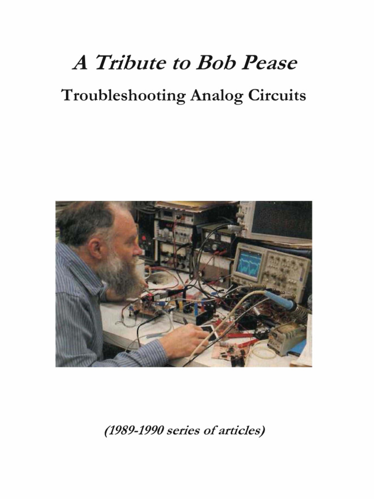 Troubleshooting Analog Circuits Insights | PDF | Electrical Engineering ...