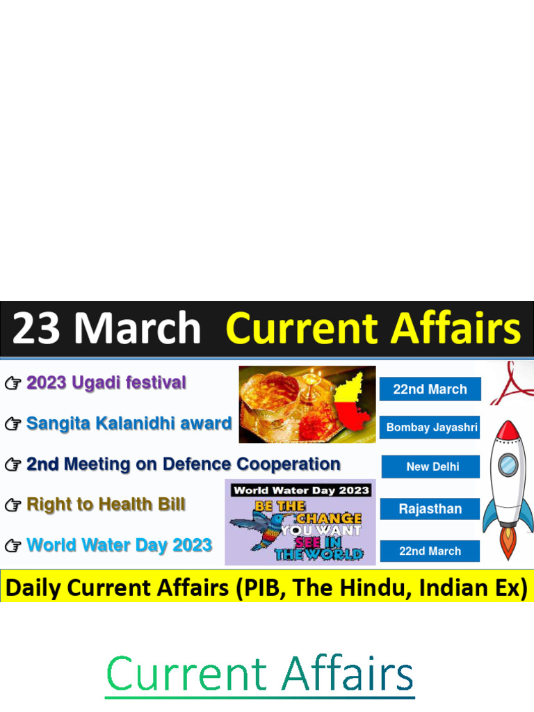 23rd March | PDF