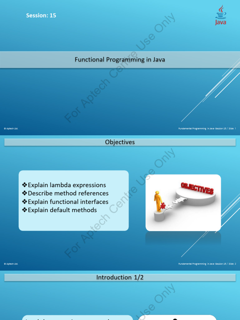 Session 15 | PDF | Anonymous Function | Method (Computer Programming)
