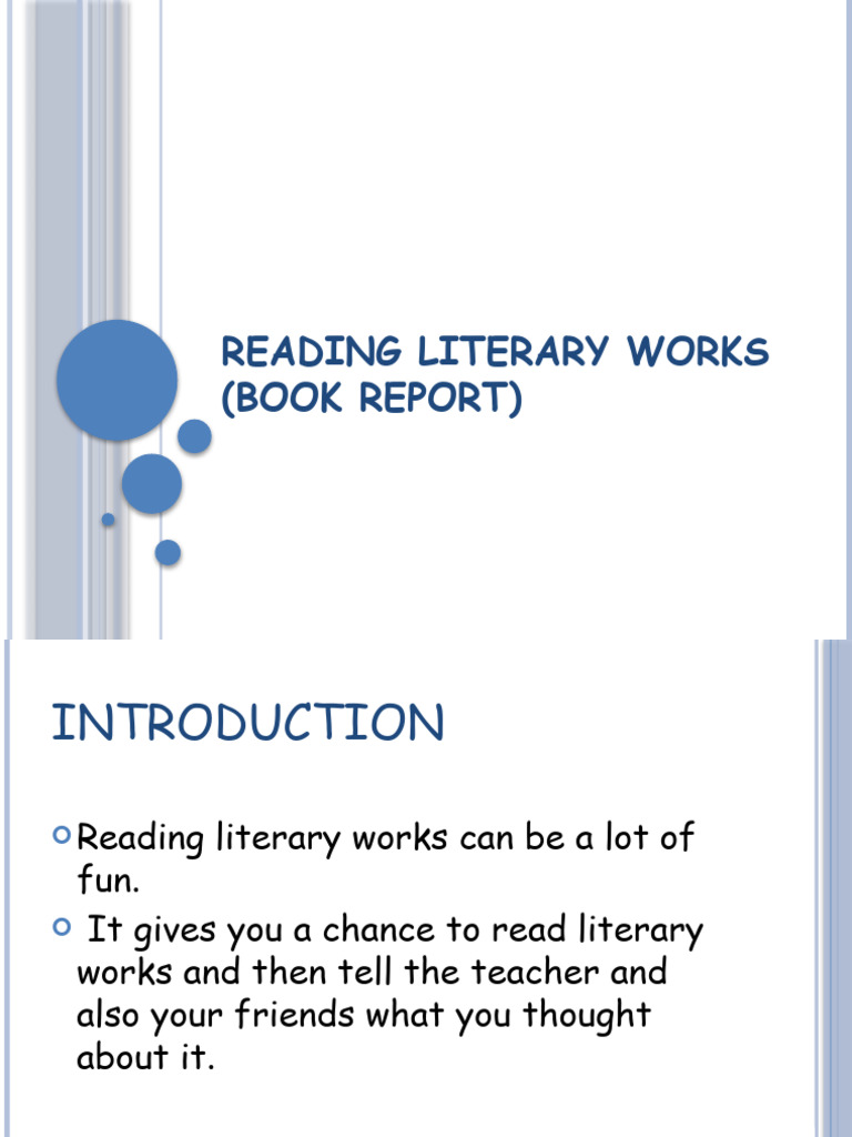 Guide to Writing a Book Report | PDF