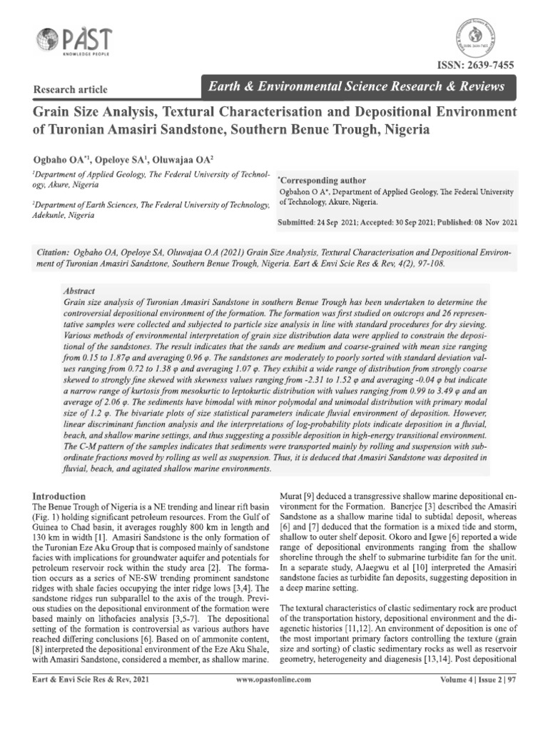 Grai Size Analysis Paper | PDF