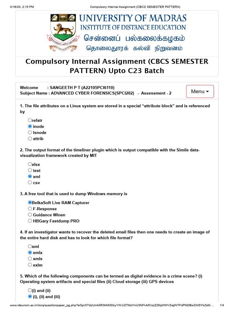 Advanced Cyber Forensics Assignment | PDF | Http Cookie | File Transfer Protocol