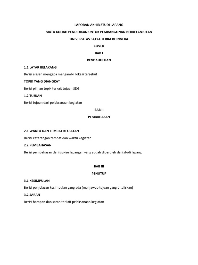 Format Laporan Akhir - Uas | PDF | Seni