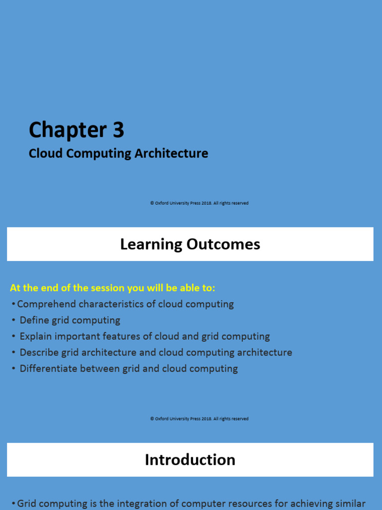 CC Chap3 | PDF | Cloud Computing | Grid Computing