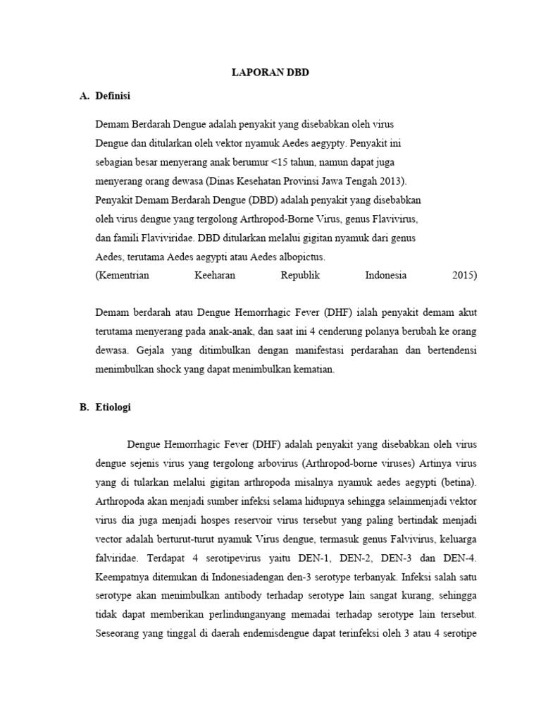 Panduan Lengkap Demam Berdarah | PDF