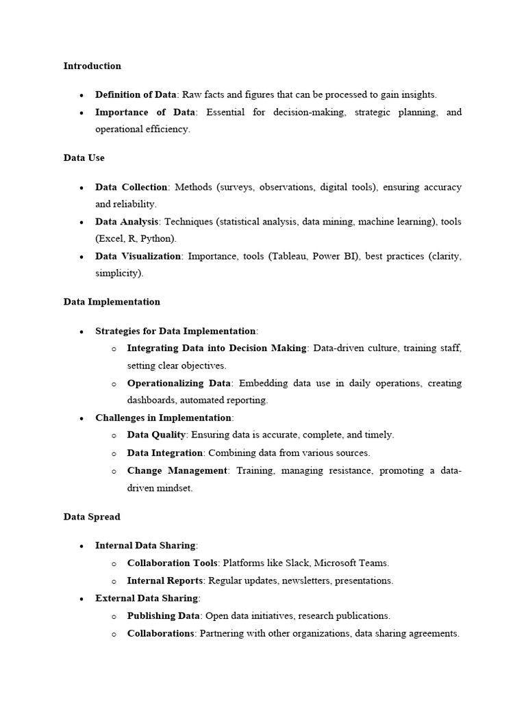 Quality Improvement Unit 1 | PDF | Data | Data Analysis