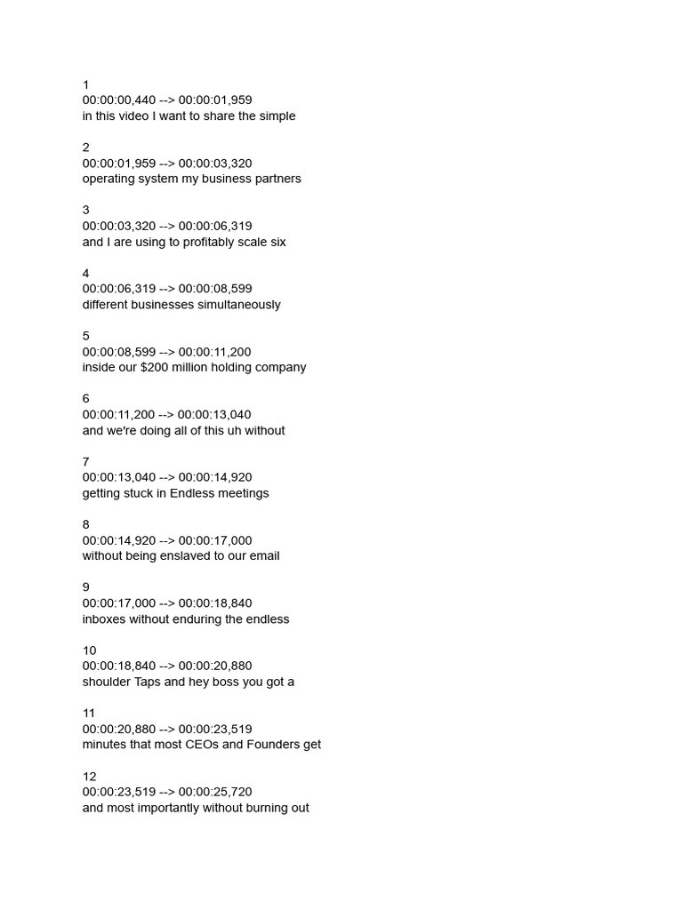 Bản nháp - How To Build a $200M Business Using a Scalable Operating ...