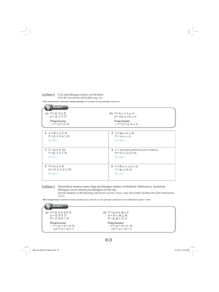 Nota Matematik Tingkatan 4 | PDF