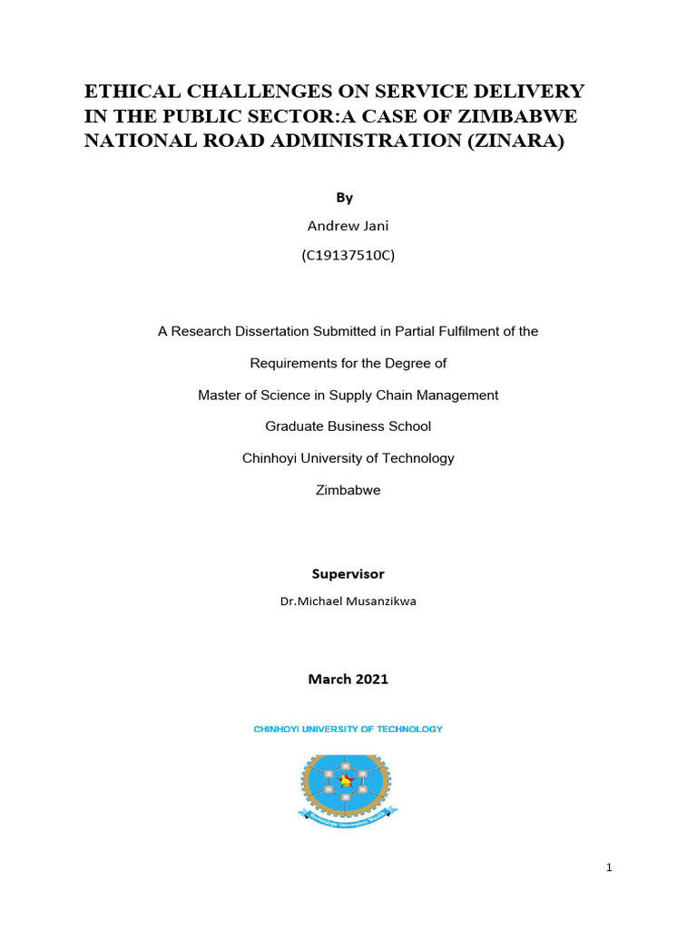 A Jani Dissertation Final | PDF | Utilitarianism | Methodology