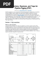 Pig Launchers, Receivers, and Traps Overview | PDF | Valve | Pipeline ...