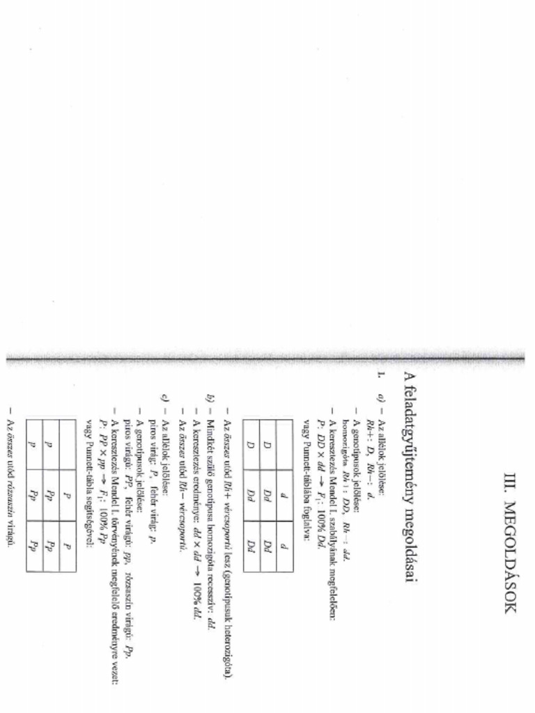 19.ötösöm Lesz Genetikából 2. | PDF