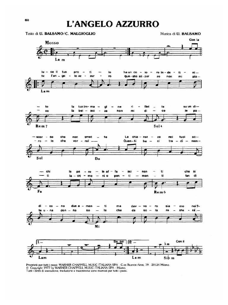 L'angelo Azzurro | PDF