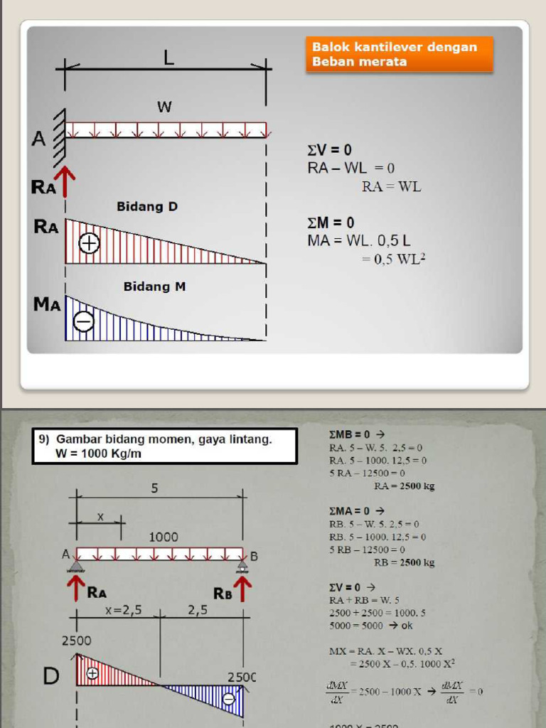 Materi 7 (Mekanika Rekayasa I) | PDF