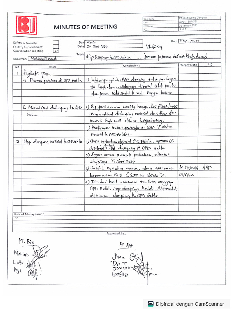 Basic Mine Plan | PDF