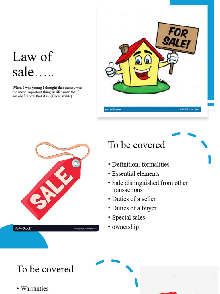 Law of Sale | PDF | Prices | Sales