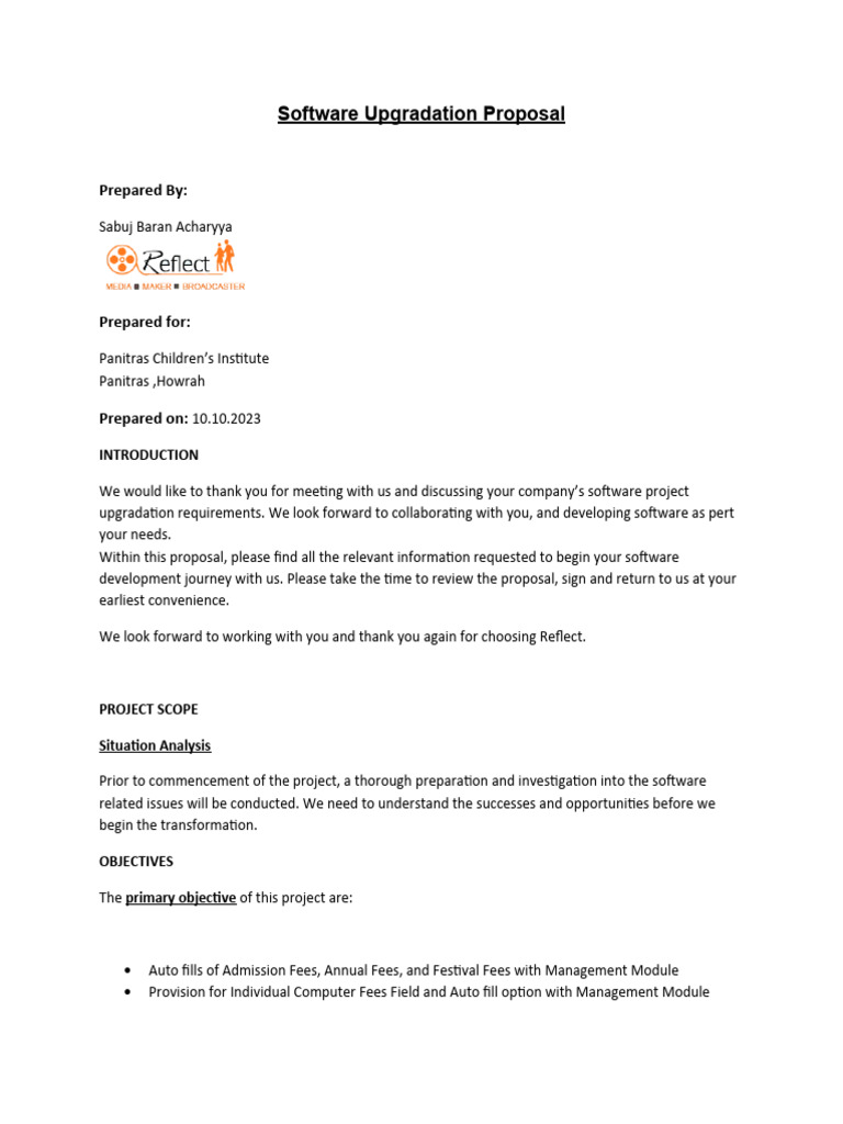 Children Institute Ver 2 Proposal | PDF | Computing | Business