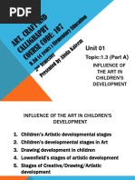 Viktor Lowenfeld's Art Growth Theory | PDF | Experience | Awareness