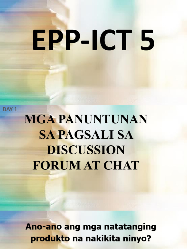 Epp-Ict 5 | PDF