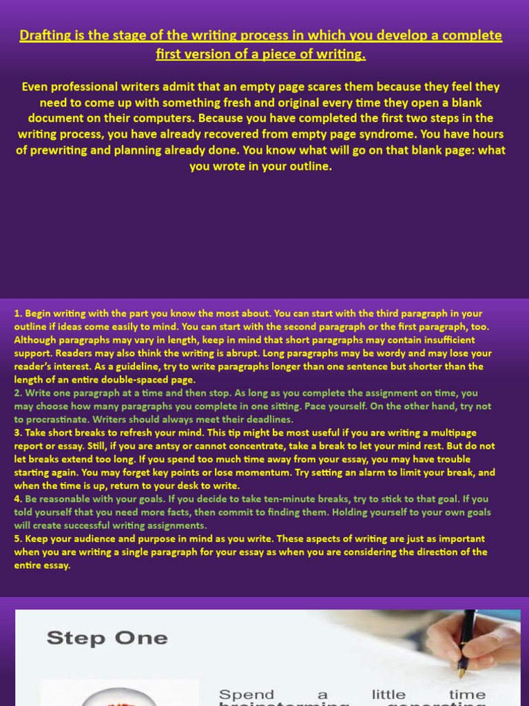 Drafting Techniques | PDF | Paragraph