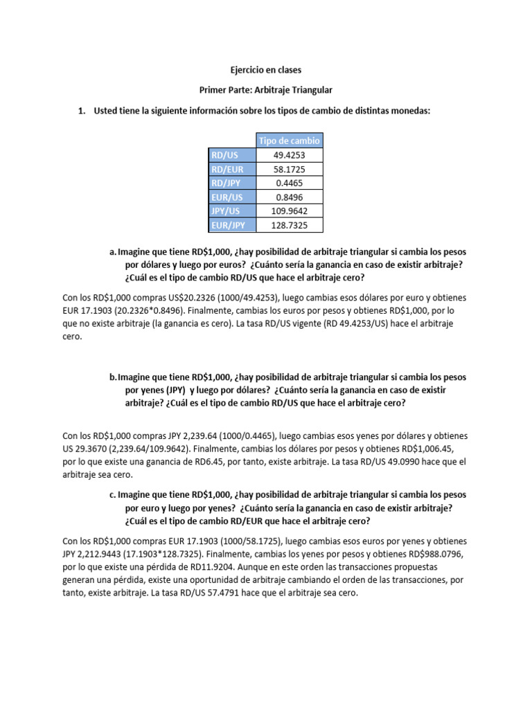 Clase 3 - Preguntas para Discusión-Respuesta | PDF | Yen japonés ...