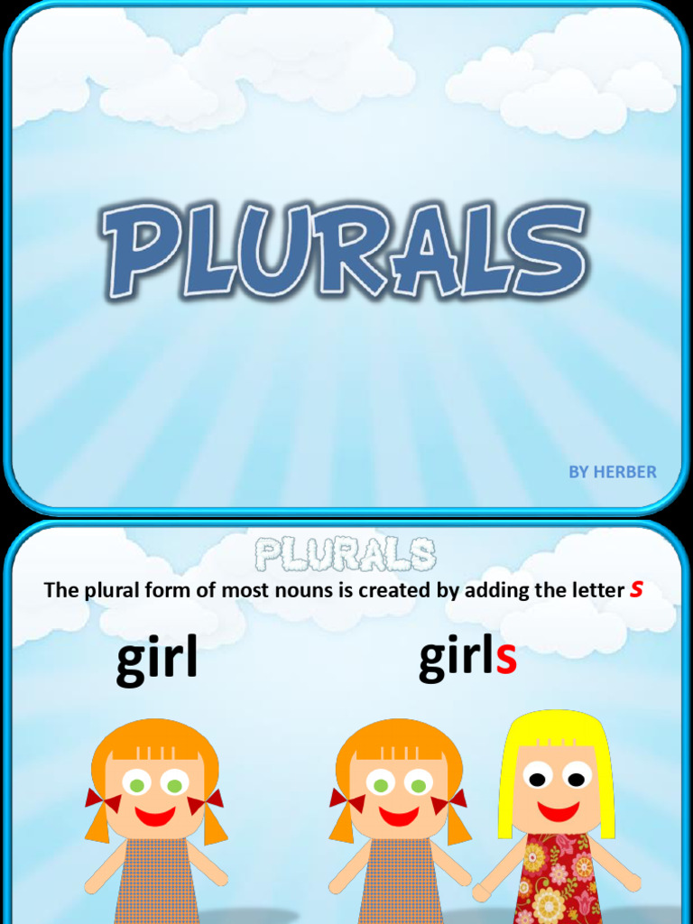 Plural Nouns Guide for Learners | PDF | Plural | Language Families