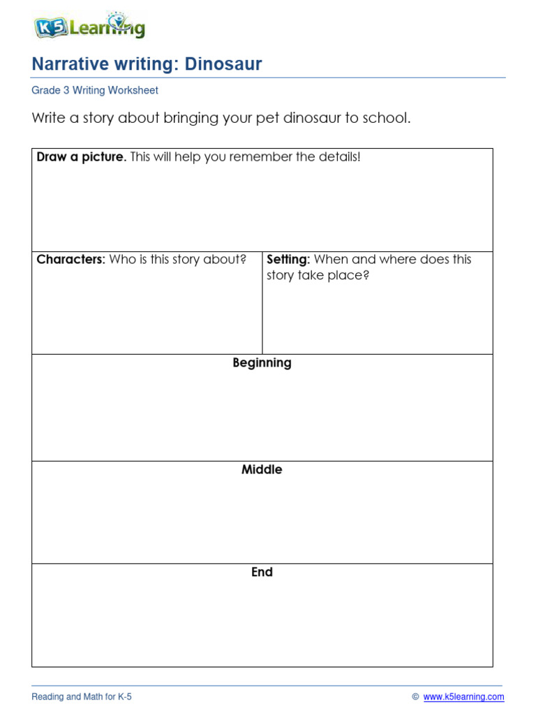 Grade 3 Narrative Writing Practice Hts | PDF | Language Arts & Discipline