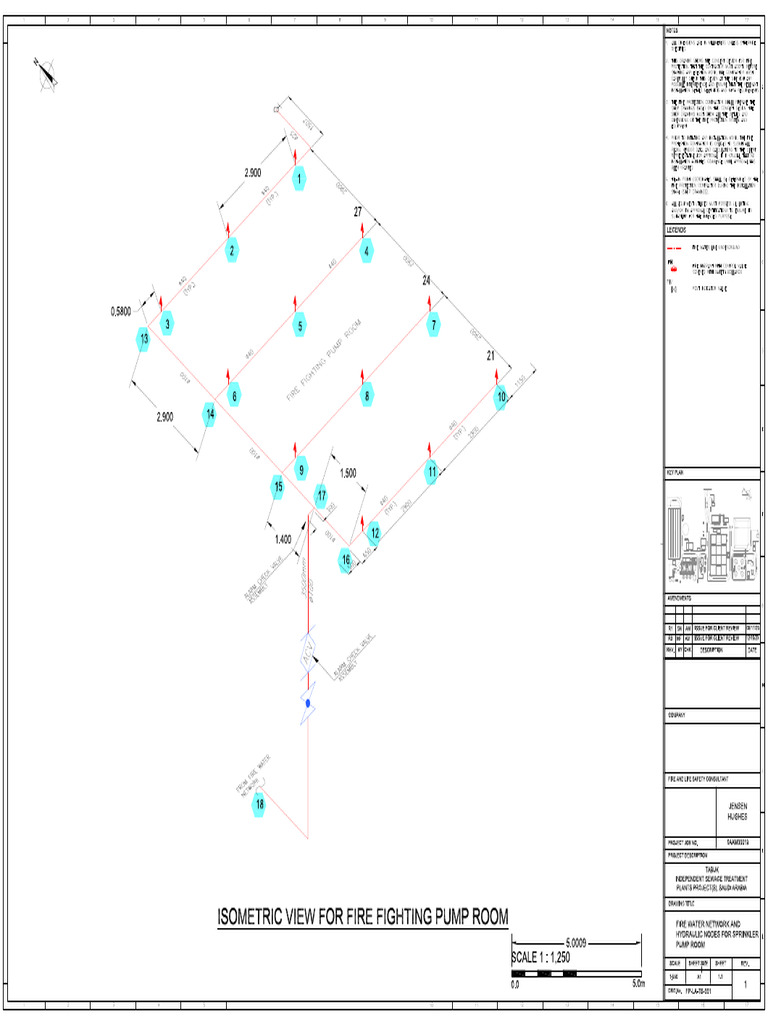 Fp-la-tb-001 Firefighting Sprinkler Pump Room | PDF