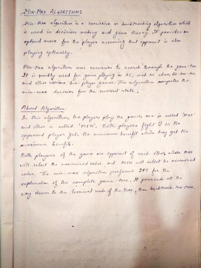 Min Max Alpha Beta | PDF