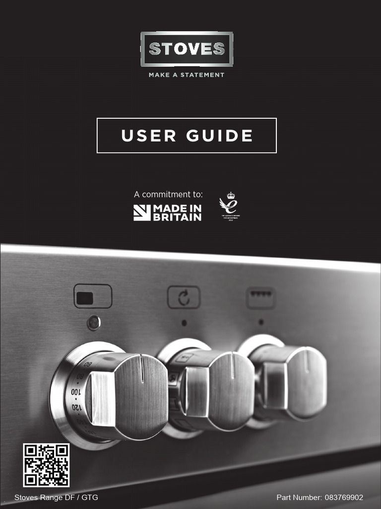 Stoves Range User Guide | PDF | Oven | Kitchen Stove