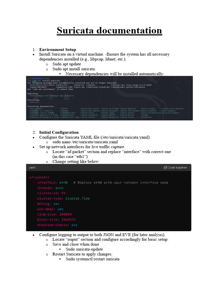 Suricata documentation | Download Free PDF | Computer Engineering | Software
