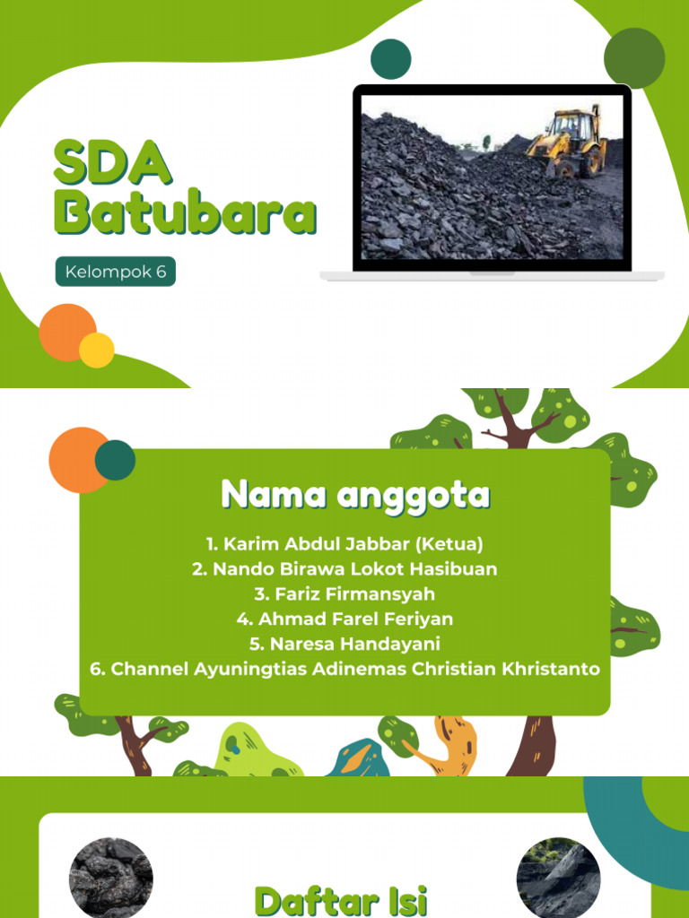 SDA Batu Bara Kelompok 6 | PDF