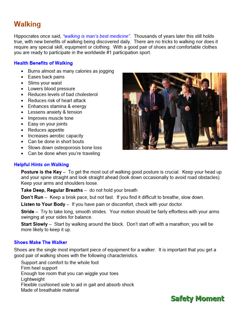 Walking | PDF