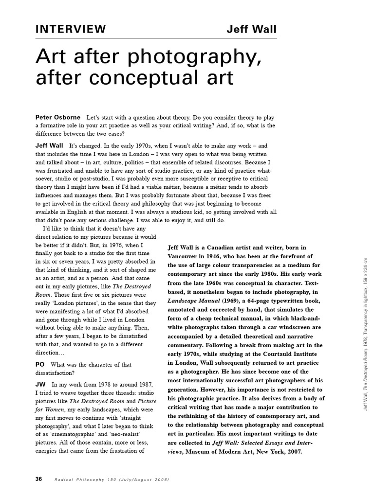 rp150 Interview Wall | PDF | Experience | Autonomy