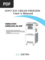 Ice Cream Machine User Manual en | PDF | Switch | Refrigeration