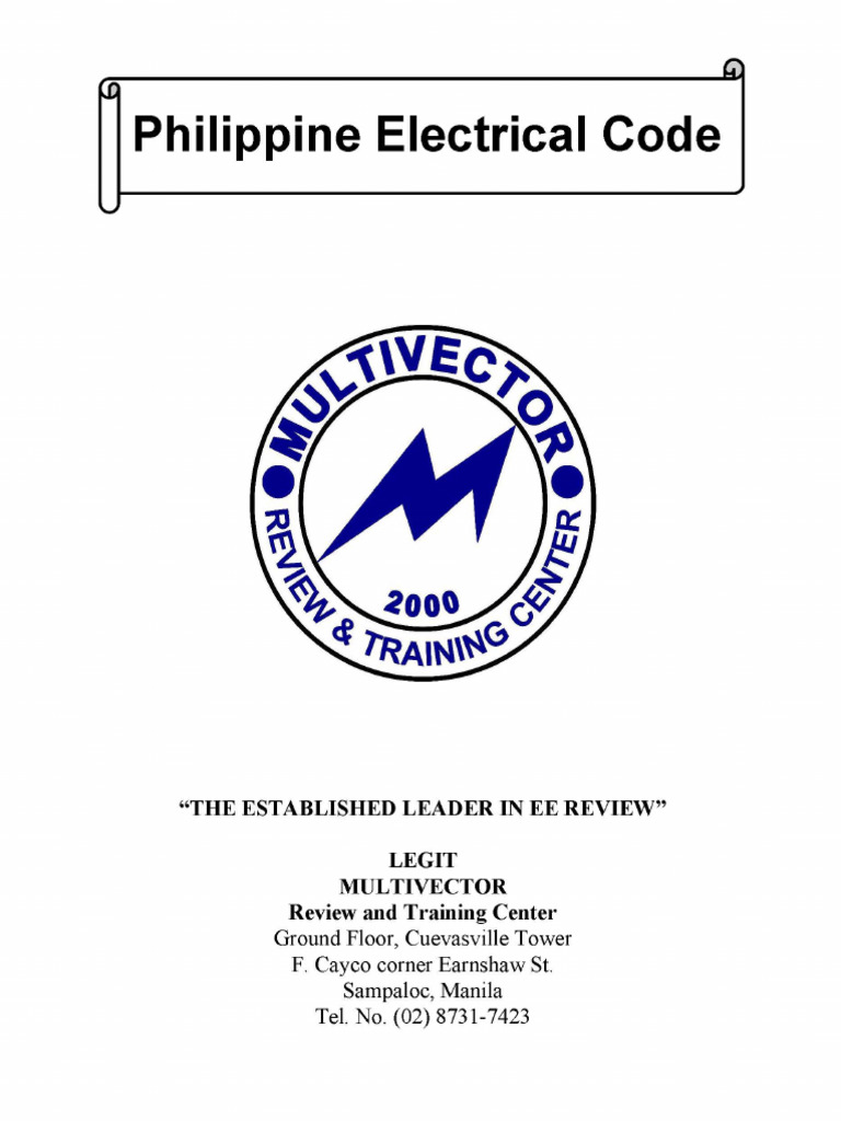 08 - Philippine Electrical Code | PDF
