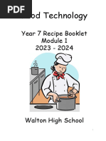 GCSE Food Tech Practical Skills Guide | PDF | Breads | Pasta