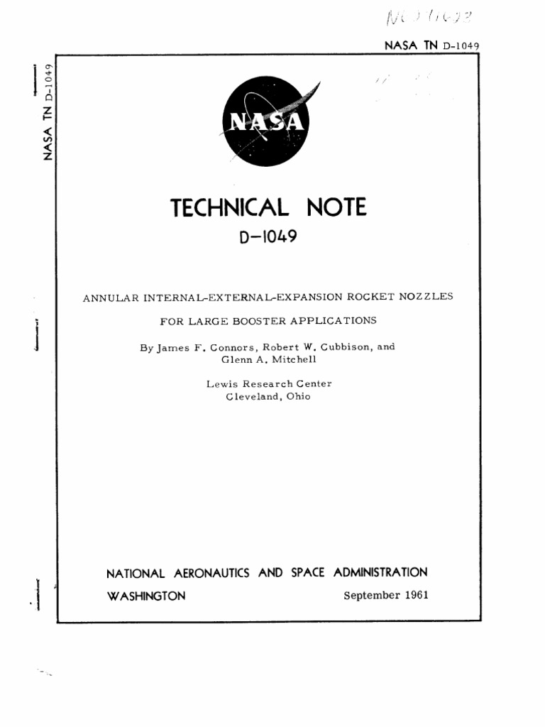 Nasa Aerospike Graf | PDF | Rocket | Engines