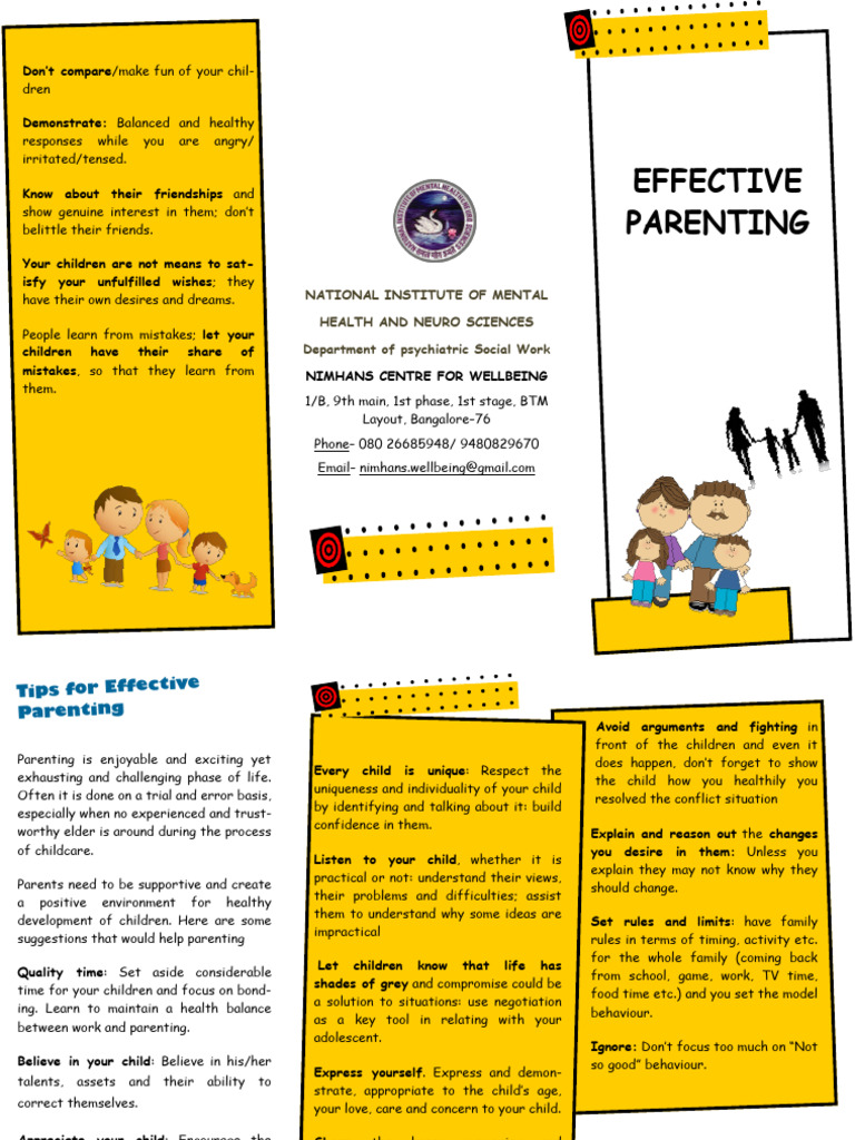 Effective Parenting Pdf Parenting Human Development