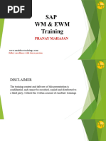 Sap Ewm Tcodes List | PDF | Warehouse | Computing