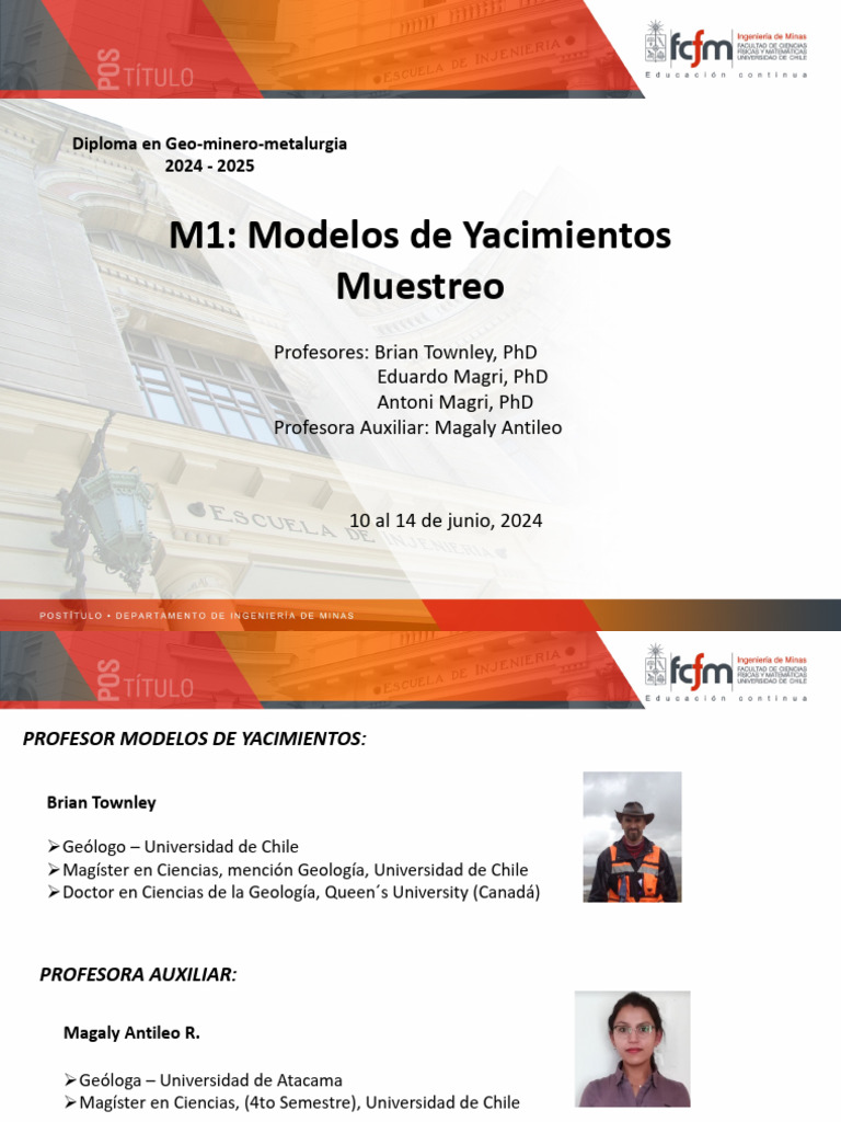 M1 GMM 2024 | Descargar gratis PDF | Minería | Geoquímica