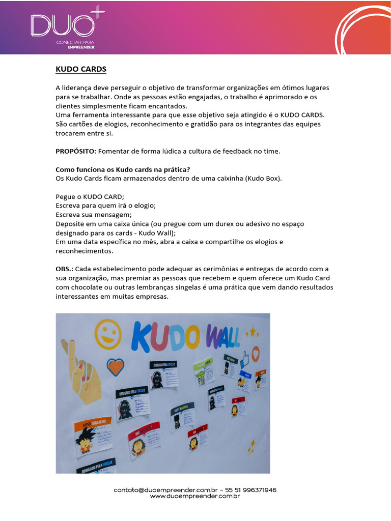 Ferramenta - Kudo Cards Completo | PDF