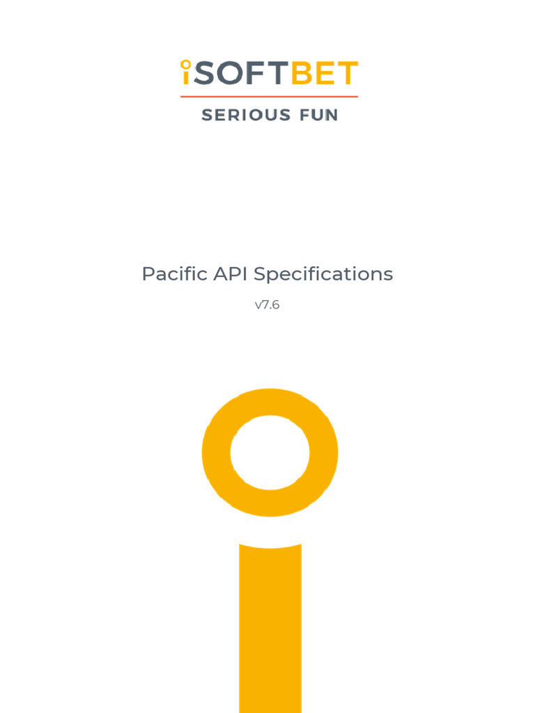 Isoftbet Pacific API Specifications v7.6 | PDF | Parameter (Computer Programming) | Json