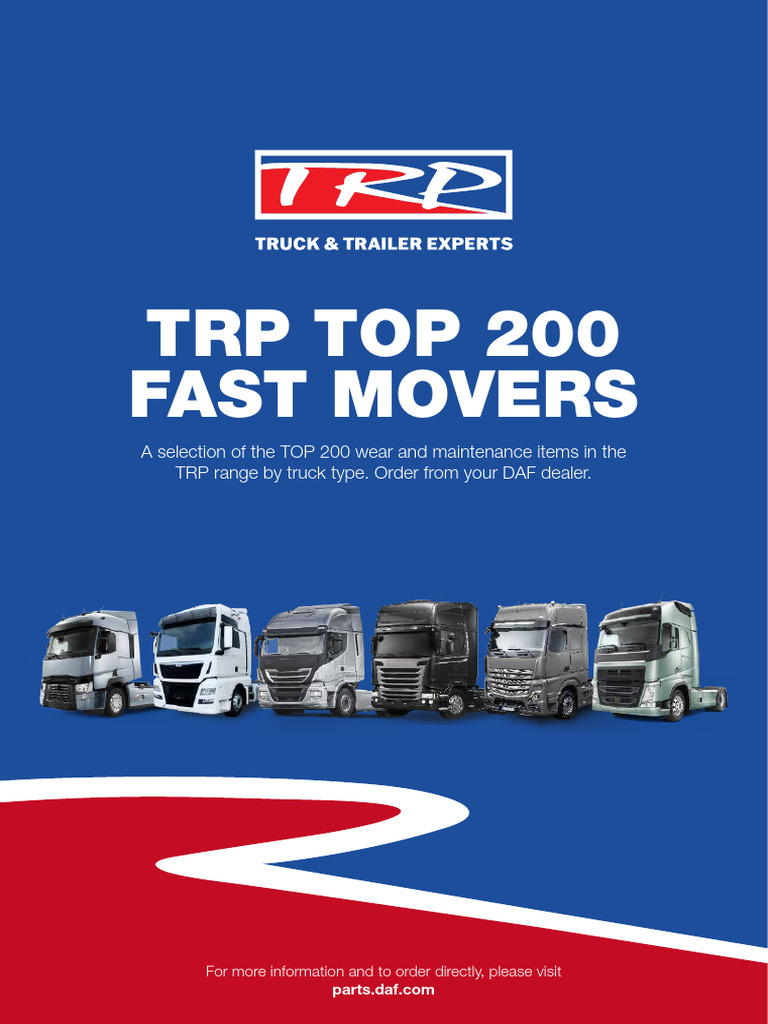 DAF TRP All-Makes z-OEM EN V1 | PDF | Brake | Anti Lock Braking System