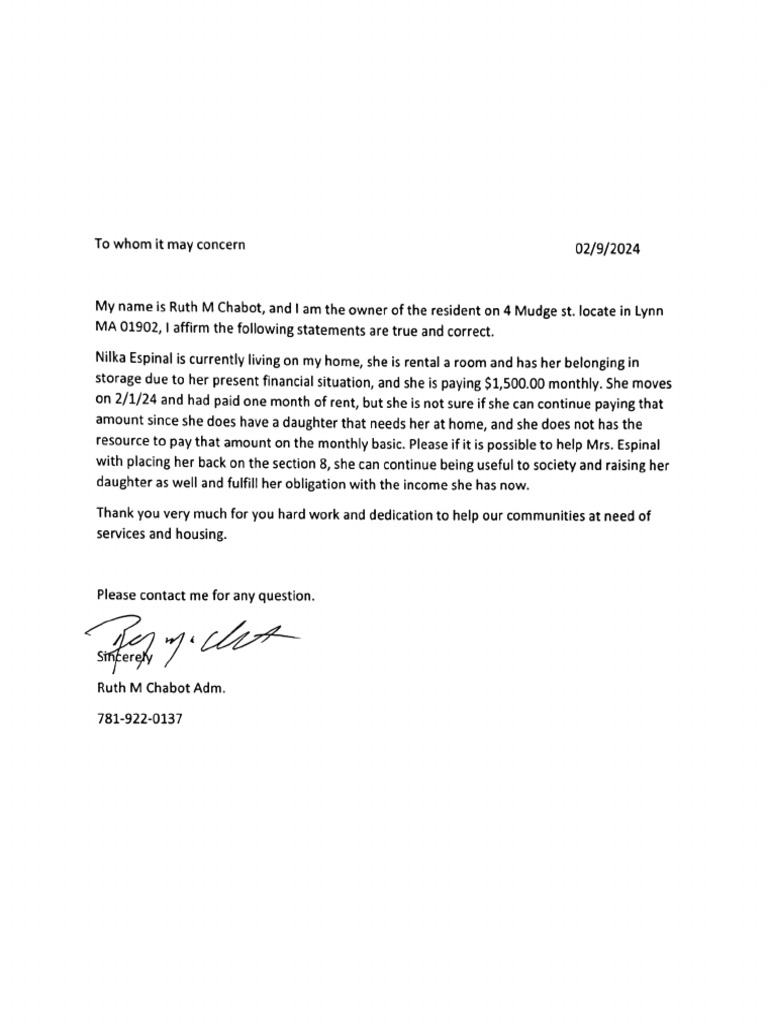 Nilka Letter | PDF