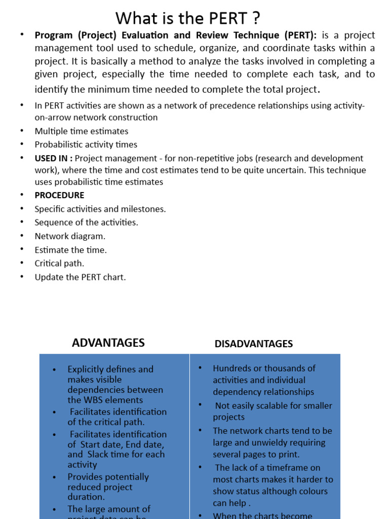 What Is The PERT | PDF | Art | Technology & Engineering
