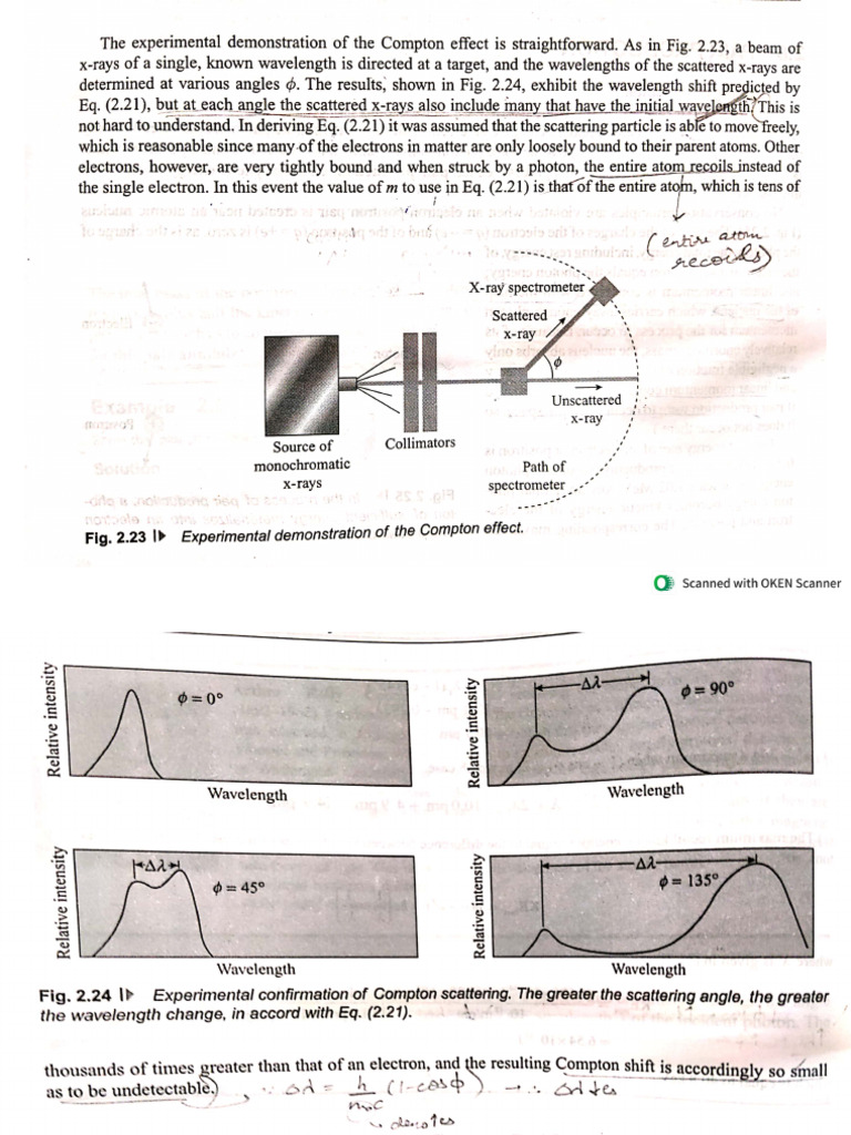 Compton Effect Experimental Demonstration | PDF