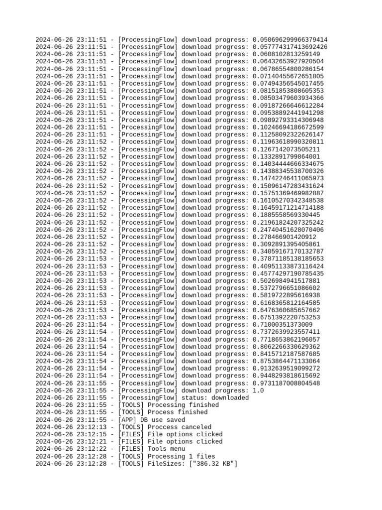 App Logs Pdf Ios Mobile App